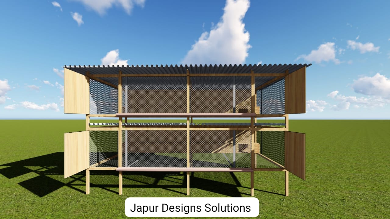 100 CAPACITY POULTRY HOUSE DESIGN – Japur Store